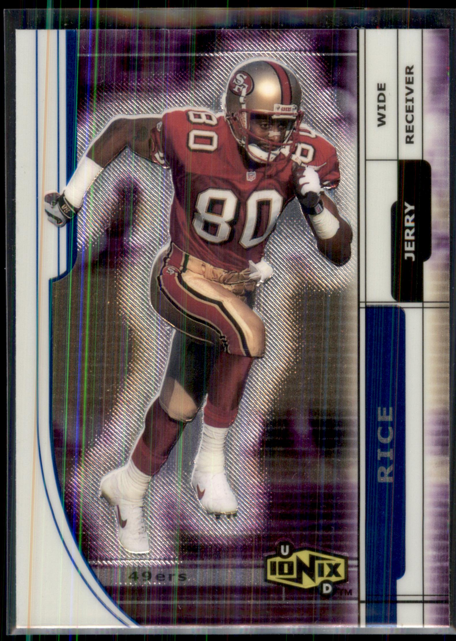 Jerry Rice #52 2000 UD Ionix - Walmart.com