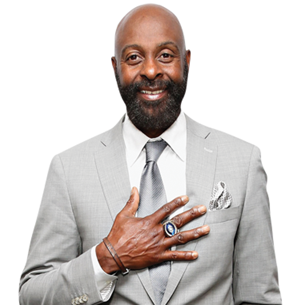 Jerry Rice (Grey Suit) Half Body Buddy Cutout - Walmart.com