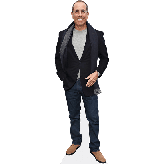 Jerry Seinfeld (Scarf) Mini Cardboard Cutout Standee - Walmart.com