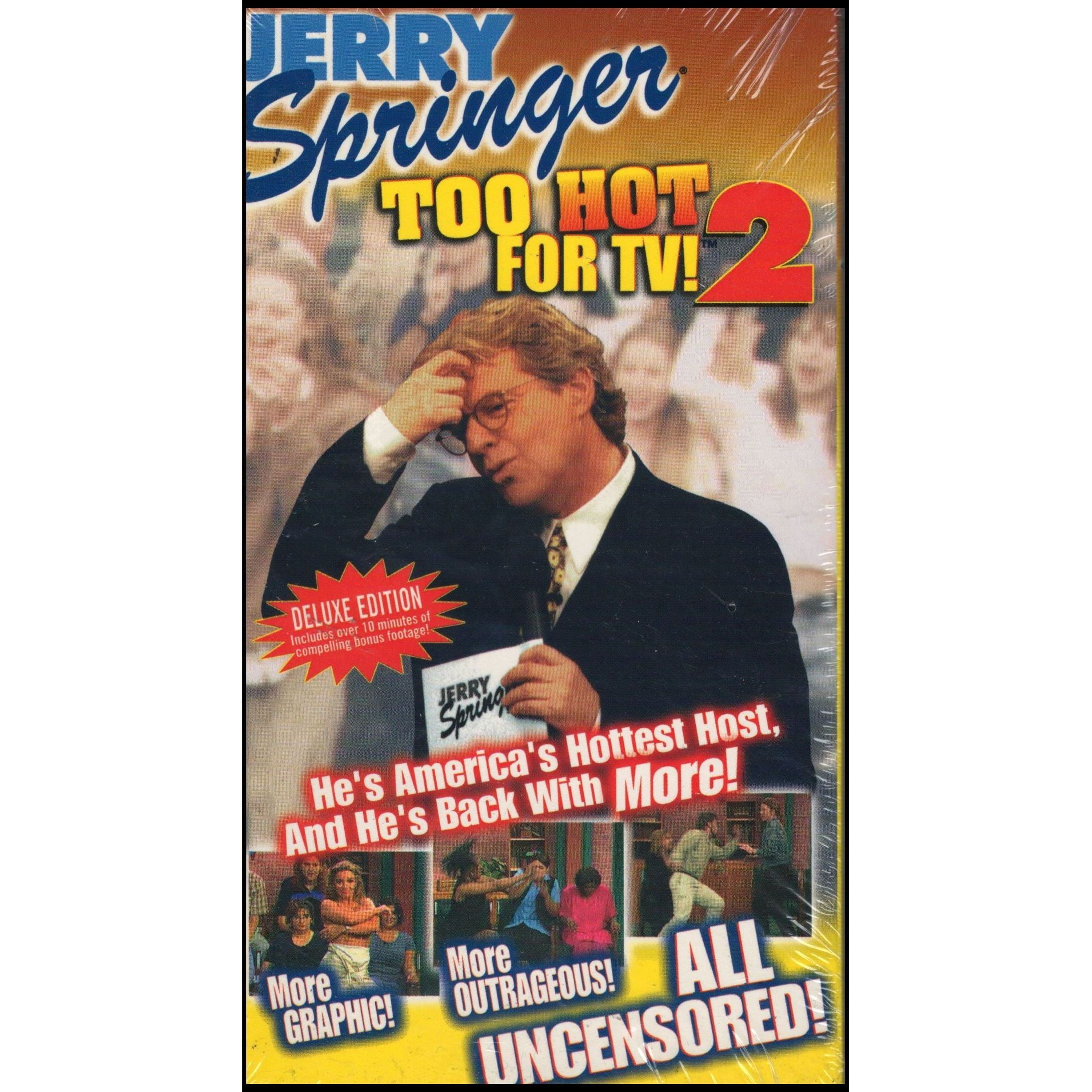 Jerry Springer: Too Hot for TV 2 (VHS Tape) - Walmart.com