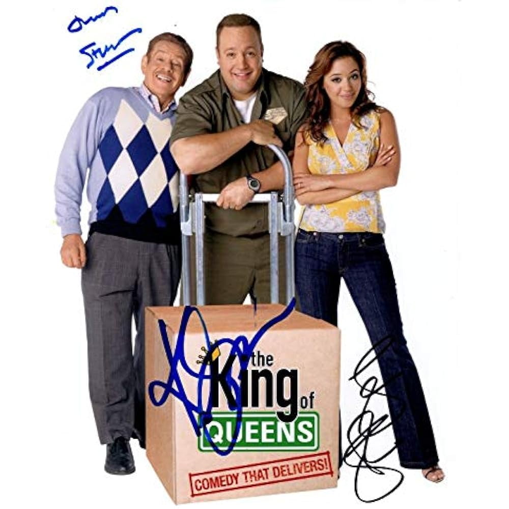 Jerry Still Kevin James Leah Remini Signed Autographed The King Of ...