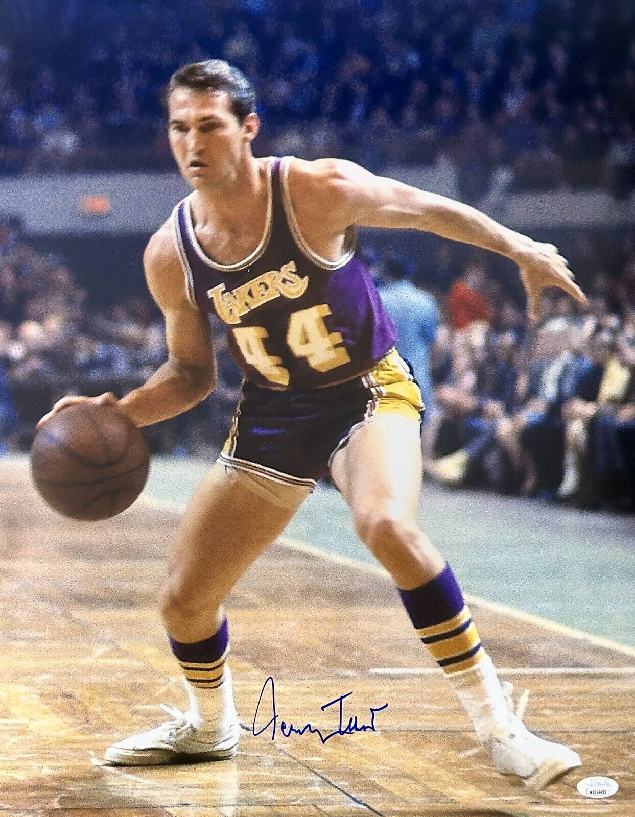 Jerry West Signed Autographed 16x20 Photo JSA Authentic Los Angeles ...