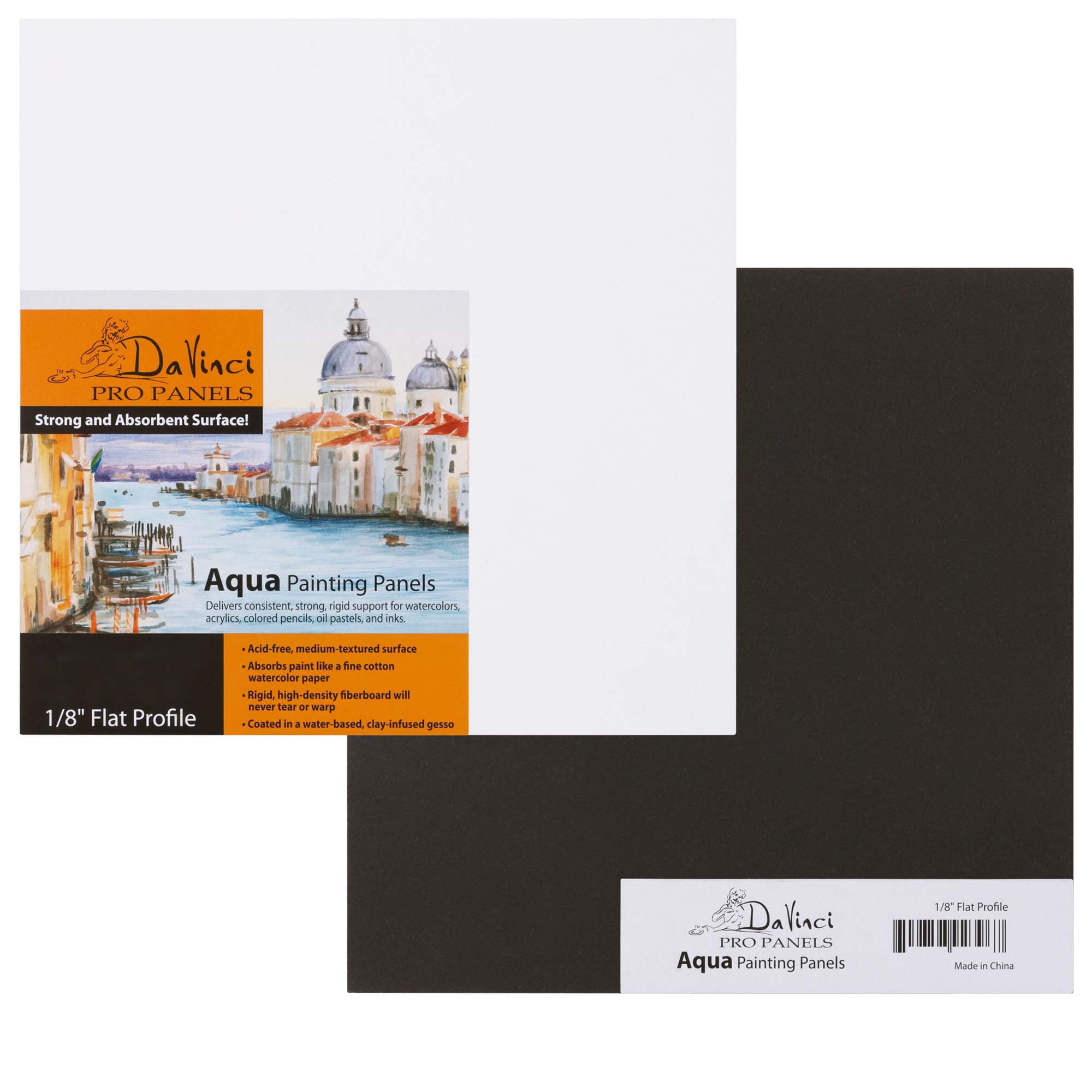 Jerry's Artarama Da Vinci Aqua Pro Panels - 8x8" - 1/8" Thick Rigid ...