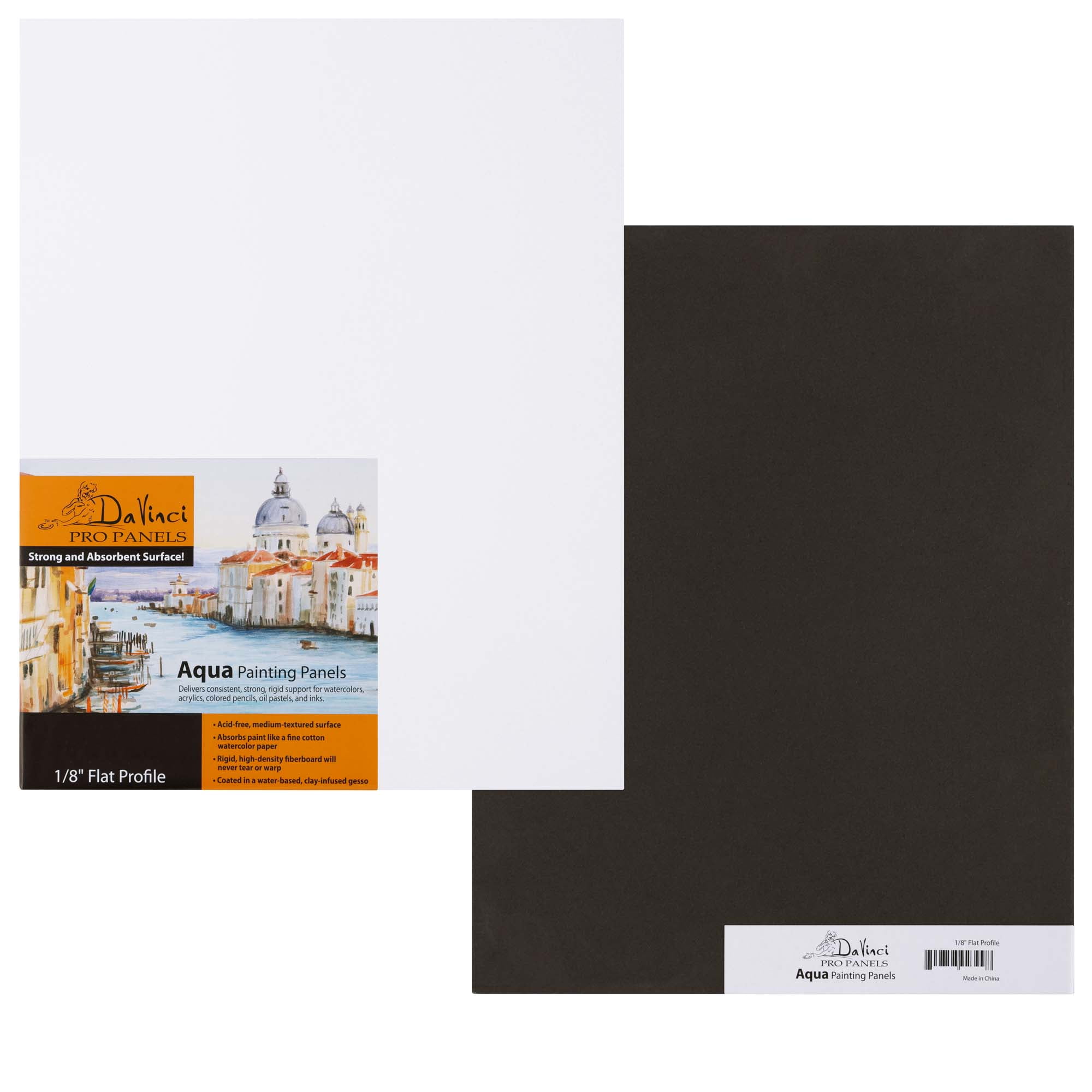 Jerry's Artarama Da Vinci Aqua Pro Panels - 9x12" - 1/8" Thick Rigid ...