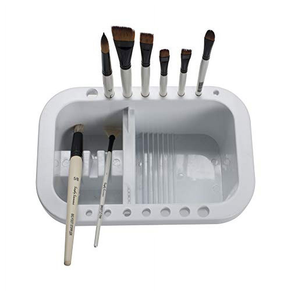 Jerry's Artarama Multi-Purpose Brush Washer and Basin with Palette ...