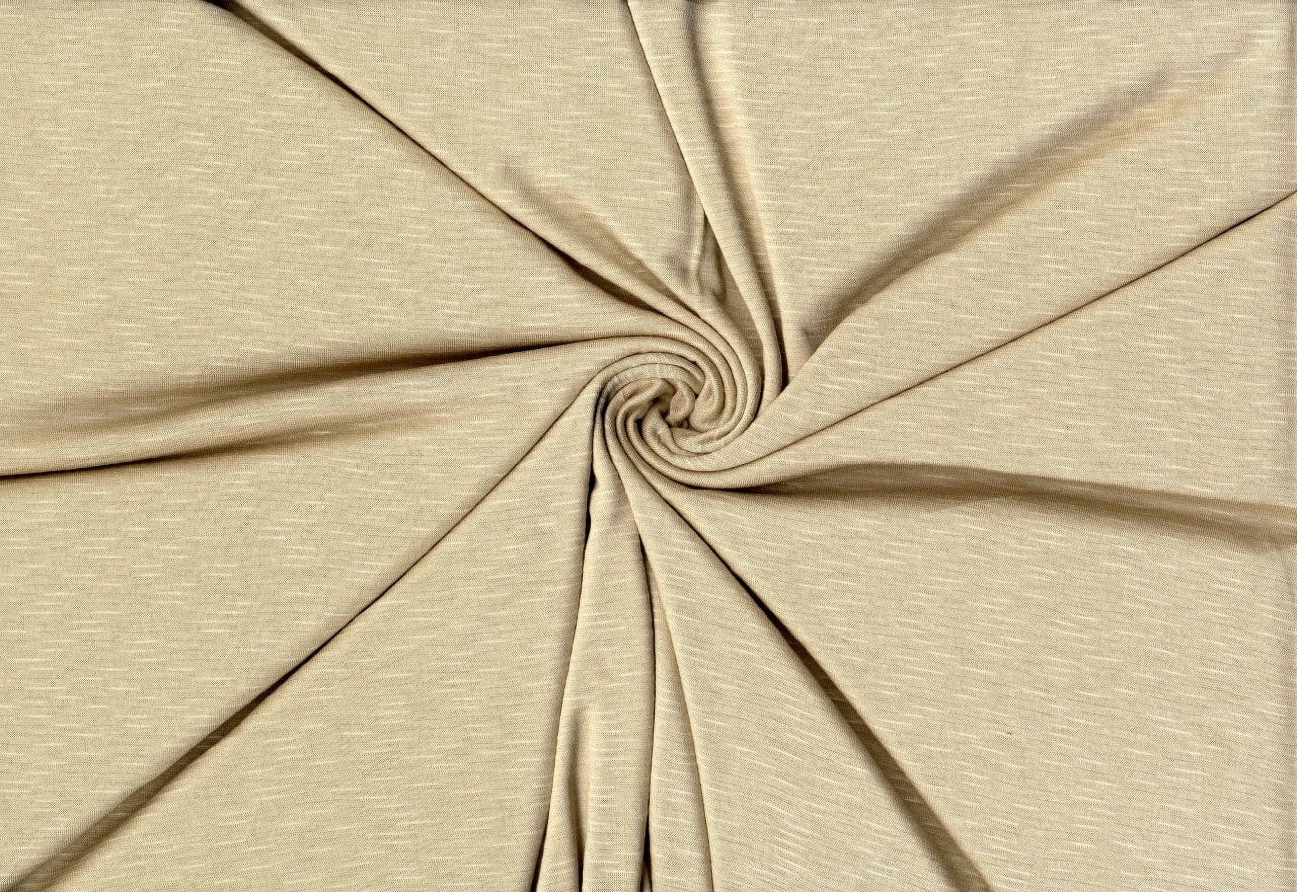 Jersey Slub Rayon Knit Fabric 130 GSM- Soft Stretch Sewing Apparel ...