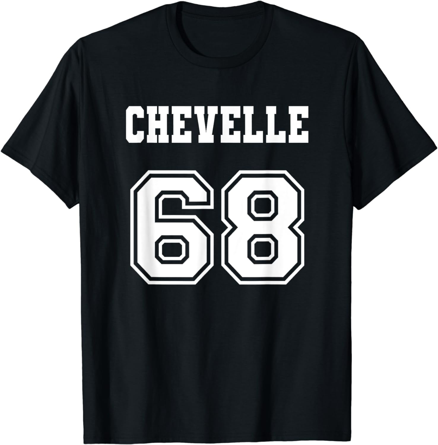 Jersey Style Chevelle 68 1968 Old School Muscle Car T-Shirt - Walmart.com
