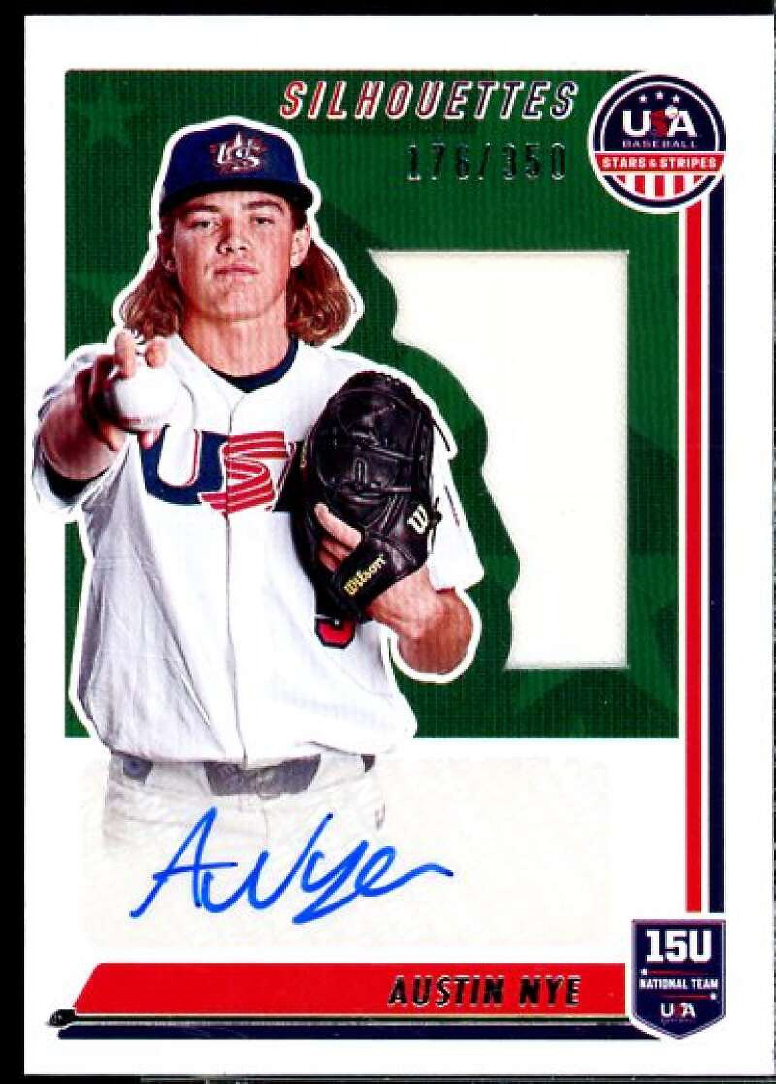 Jerseys Nye 2022 USA Baseball Stars and Stripes Silhouettes Signature # ...