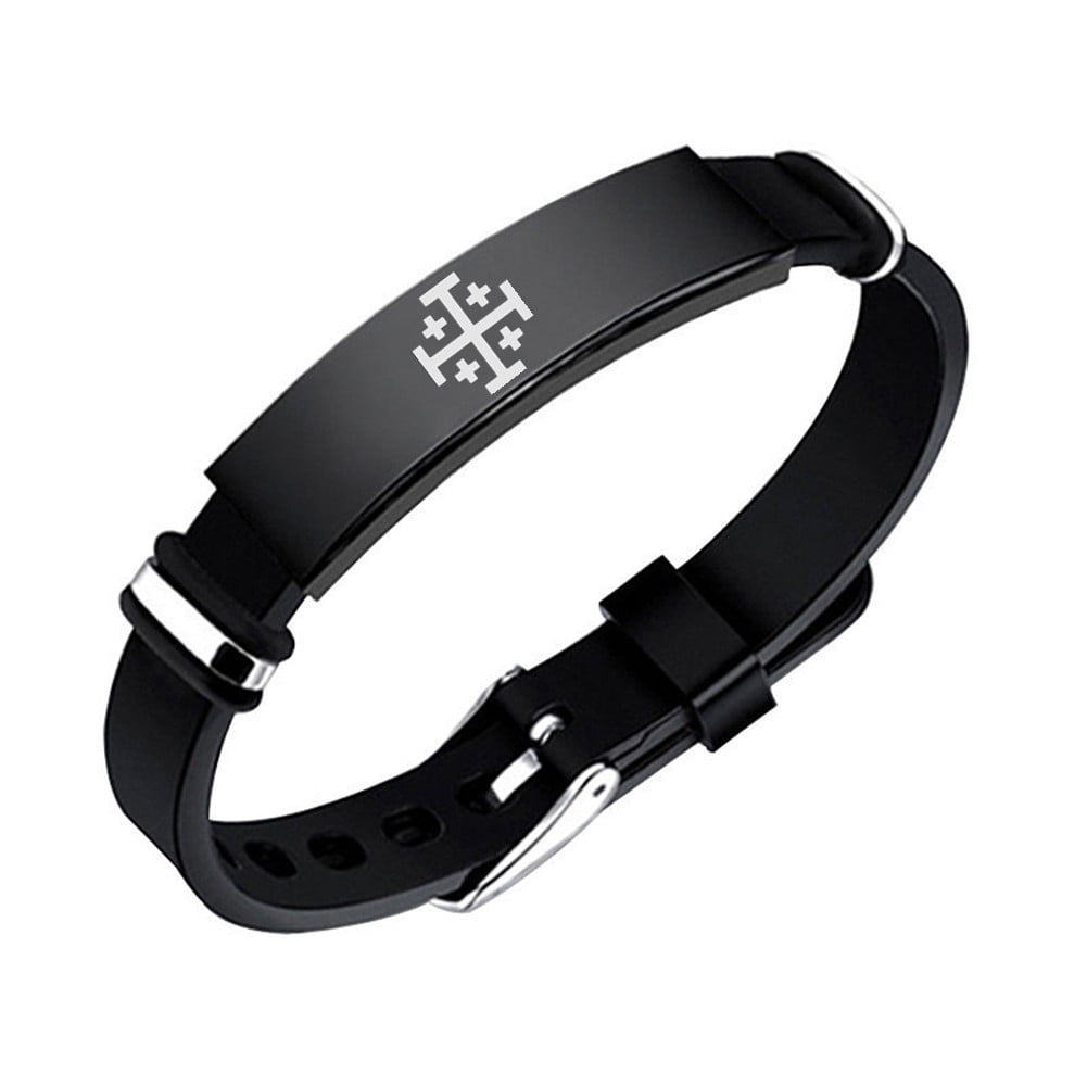 Jerusalem Christian Bracelets for Teens Adults Israel Jerusalem Cross ...