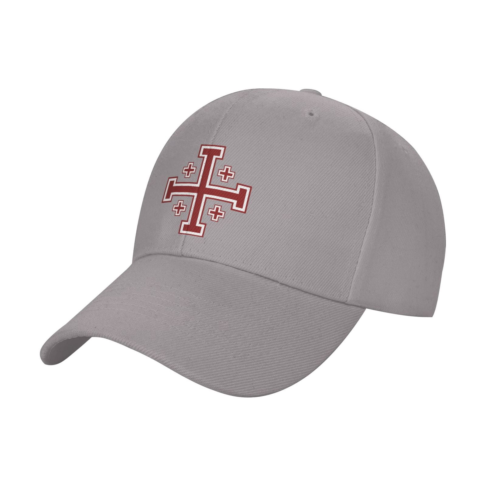 Jerusalem Cross Faig Sandwich Cap Unisex Adjustable Adult Baseball Caps ...