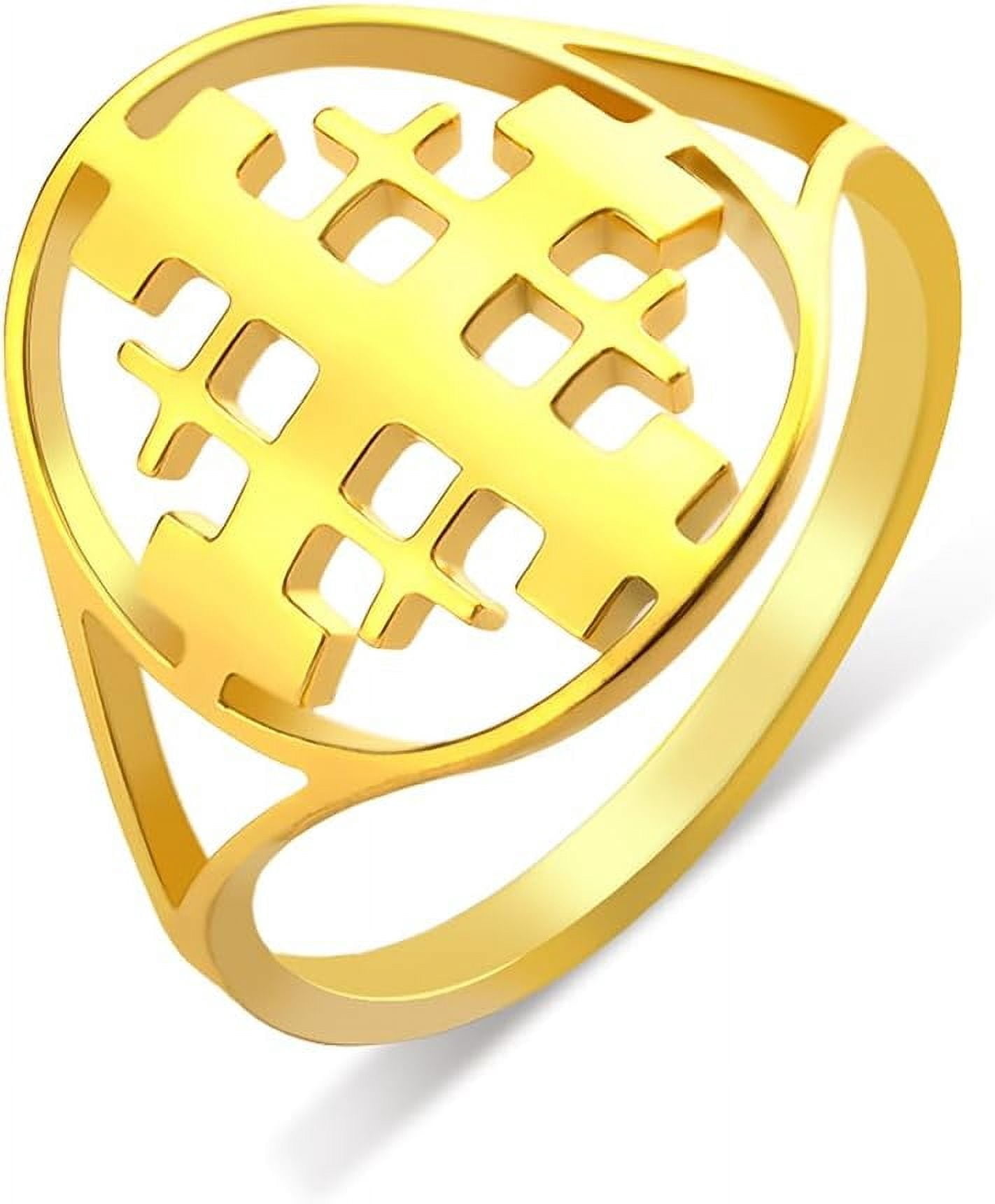 Jerusalem Cross Ring for Women Jerusalem Crusader Ring for Men ...