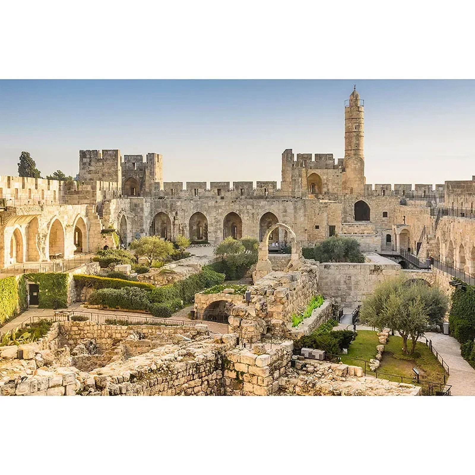 Jerusalem Israel David Tower Photo Backdrop Historical Building Ancient ...