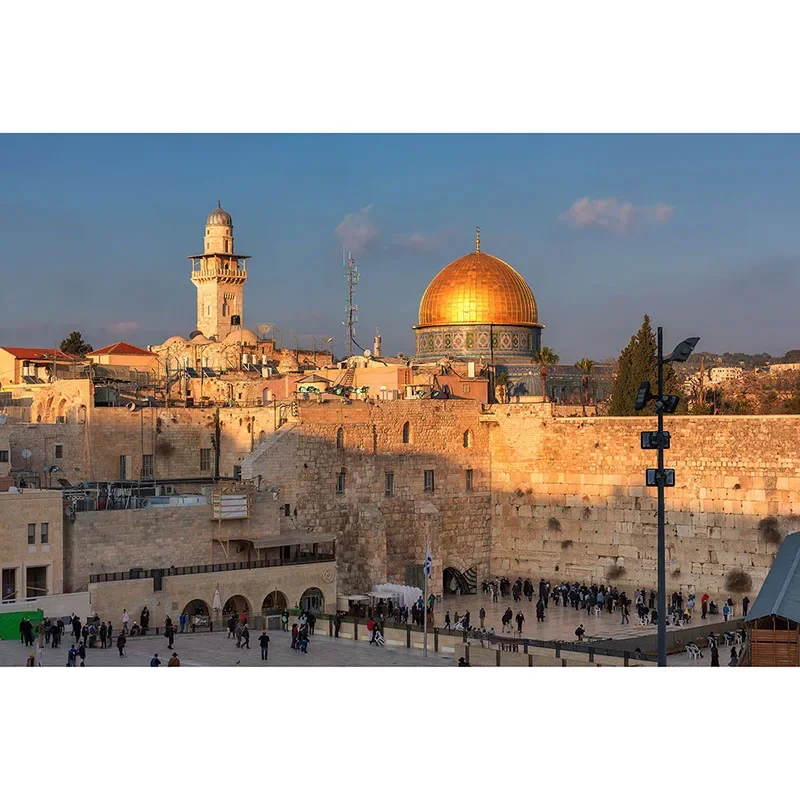 Jerusalem Israel David Tower Photo Backdrop Historical Building Ancient ...