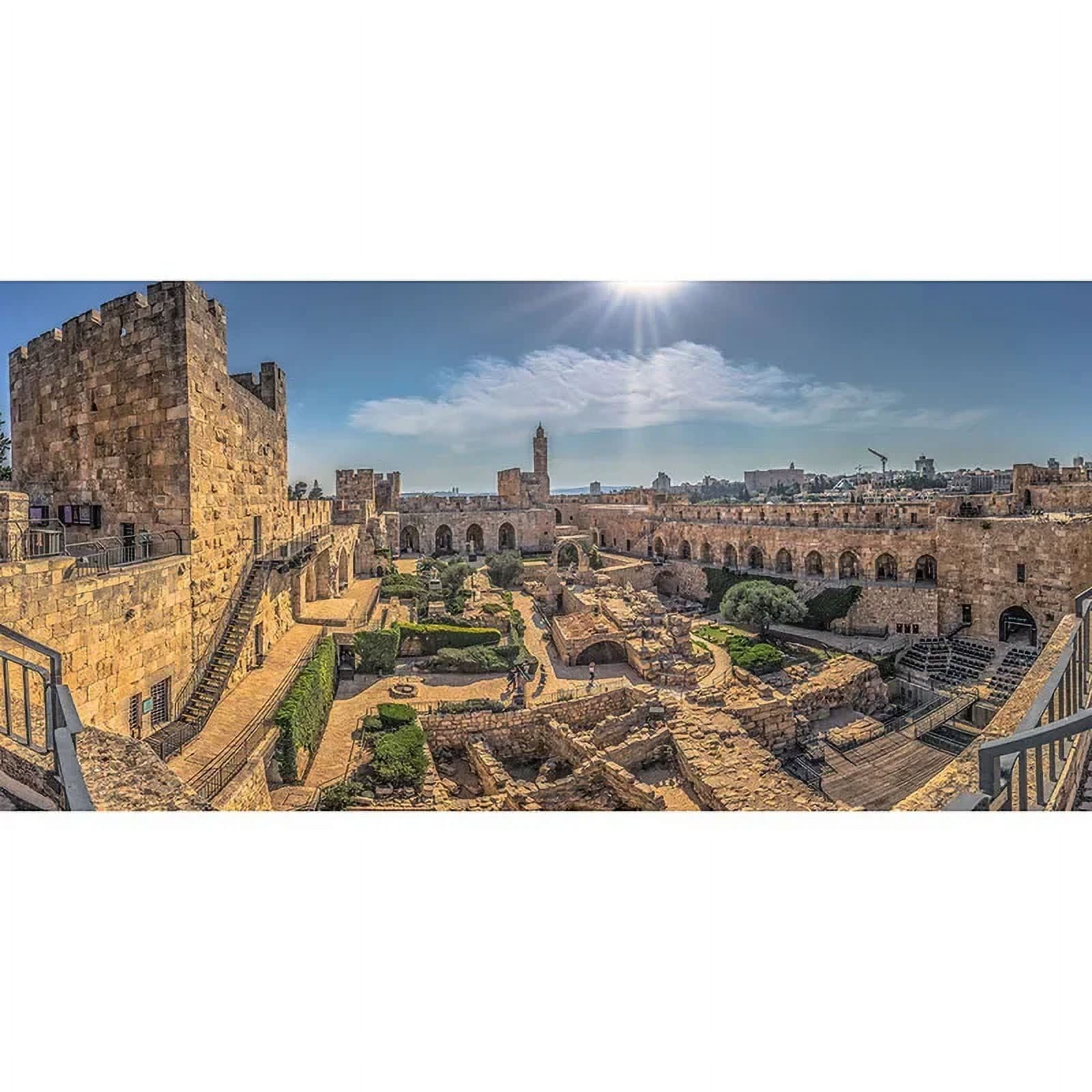 Jerusalem Israel David Tower Photo Backdrop Historical Building Ancient ...