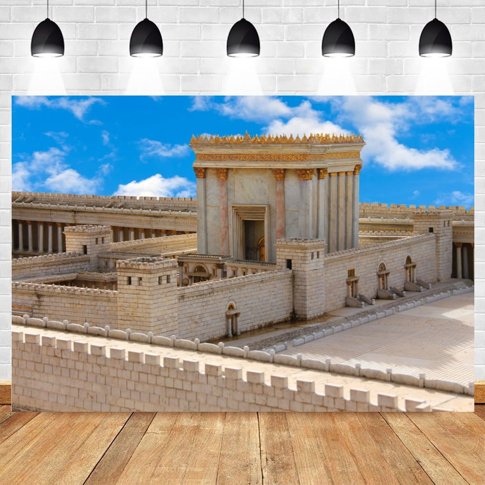 Jerusalem Photography Backdrop Tower David Old Ancient City Landmark ...