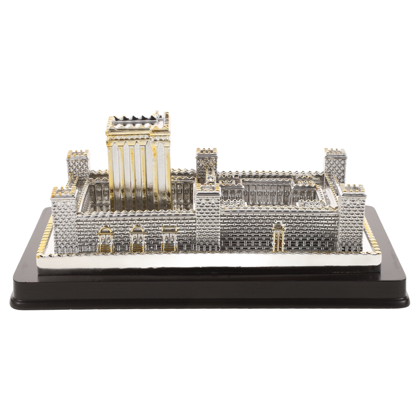 Jerusalem Temple Building Sculpture for Shelf Decoration Resin Craft ...