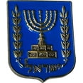 Jerusalem Temple Design, Jewish Israel State Enamel Badge Lapel Pin ...