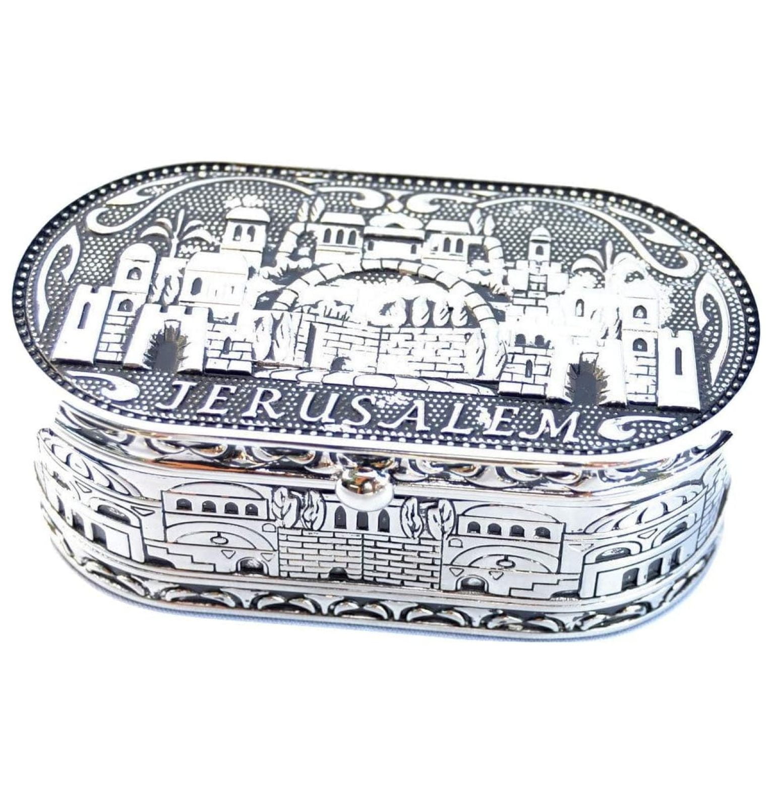 Jerusalem Travel Candlesticks Shabbat Candle Holders Israel Tea Light - Walmart.com
