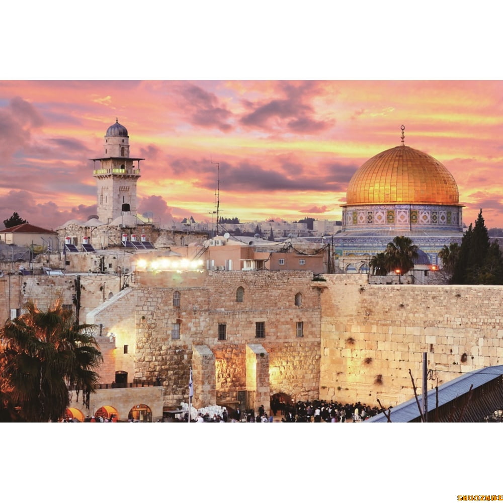 Jerusalem Western Wall Photography Backdrop Judaism Party ration ...