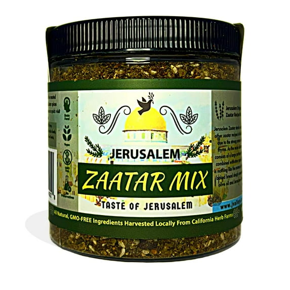 Jerusalem Zaatar Spice Mix ESF27 Jar by Julian’s Valleys | Made with ...
