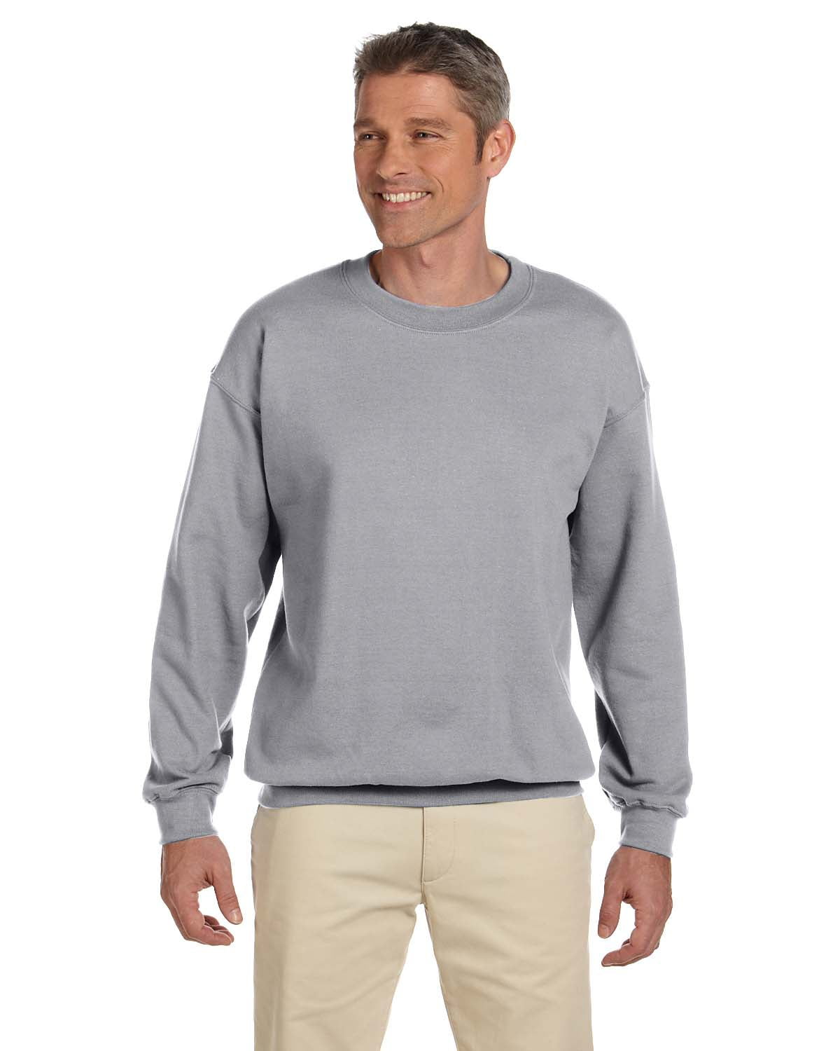 Jerzees 4662 Adult Super SweatsÂ® NuBlendÂ® Fleece Crew - Walmart ...