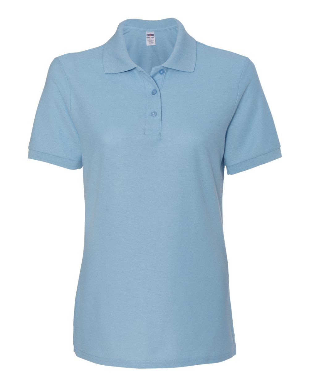 Jerzees 5.3 oz. 65/35 Easy-Care Polo (537WR) Light Blue, 2XL - Walmart.com