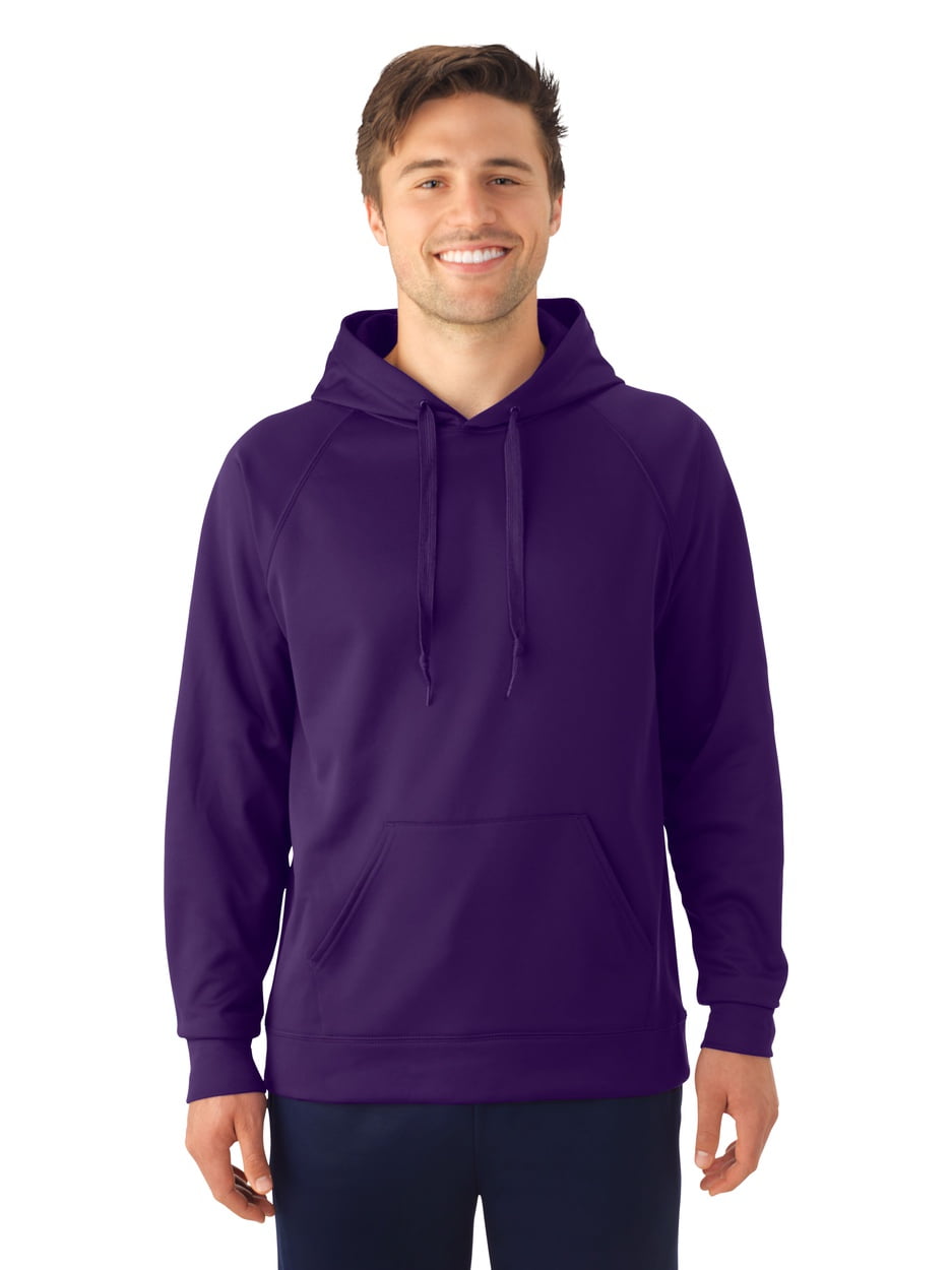 Jerzees 6 oz. Sport Tech Fleece Pullover Hood (PF96MR) Deep Purple, S ...