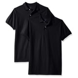 Jerzees Boys 8-20 SpotShield Short Sleeve Polo, 2-Pack - Walmart.com