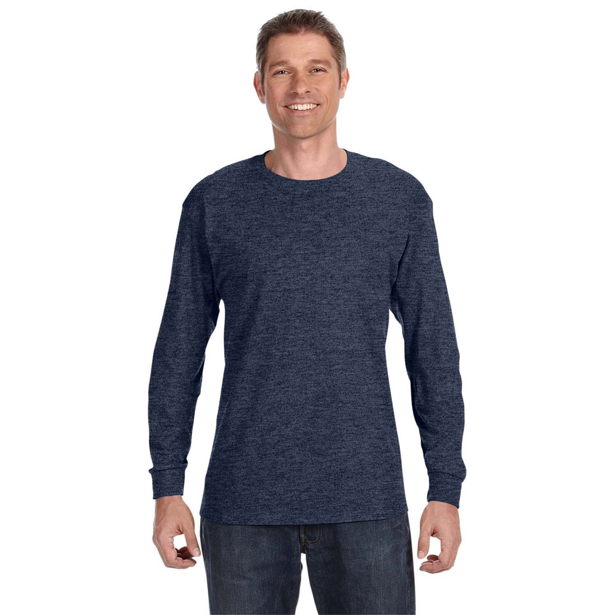 Jerzees Jz 29Lsr 5.6 Oz 50/50 L/S Tee - Walmart.com