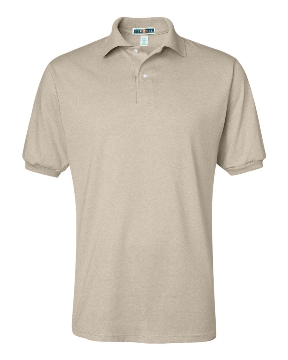 Jerzees Men's 2 Button Placket Welt Knit Collar Polo Shirt, Medium ...