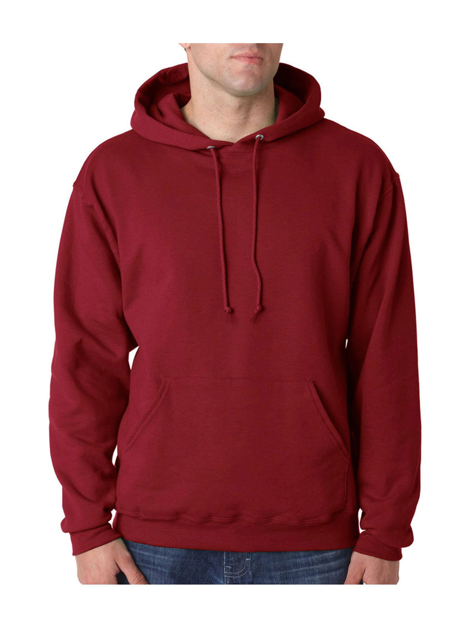 Jerzees Men's Drawstring Pouch Pocket Hooded Sweatshirt, Style 996M ...