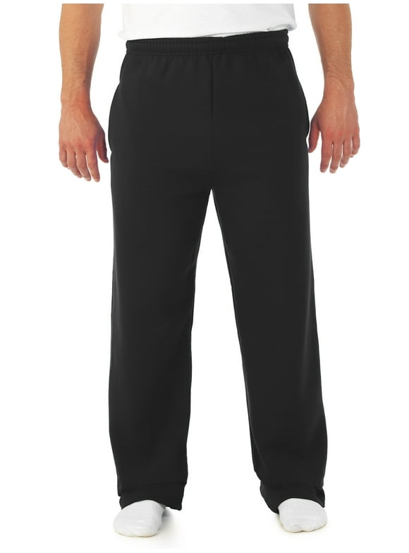 Mens Sweatpants Open Bottom