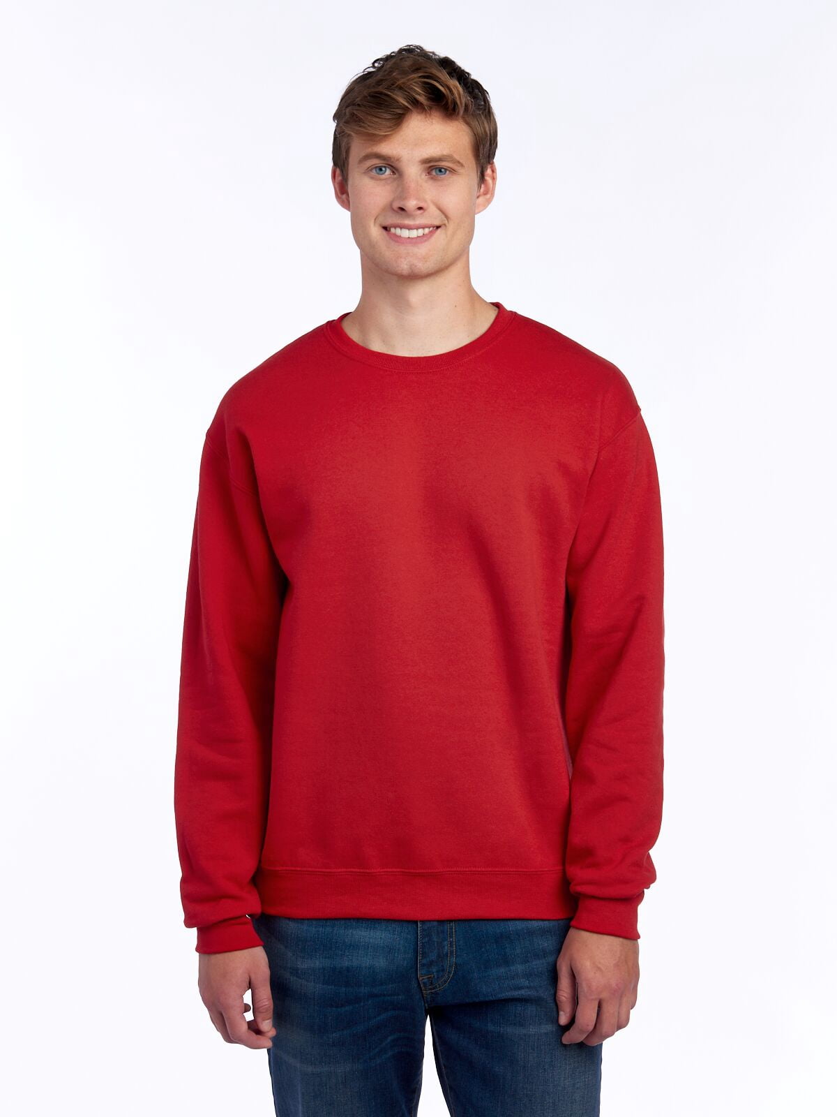 Jerzees Men's NuBlend Fleece Crew Neck Sweatshirts, Sizes S-3XL ...
