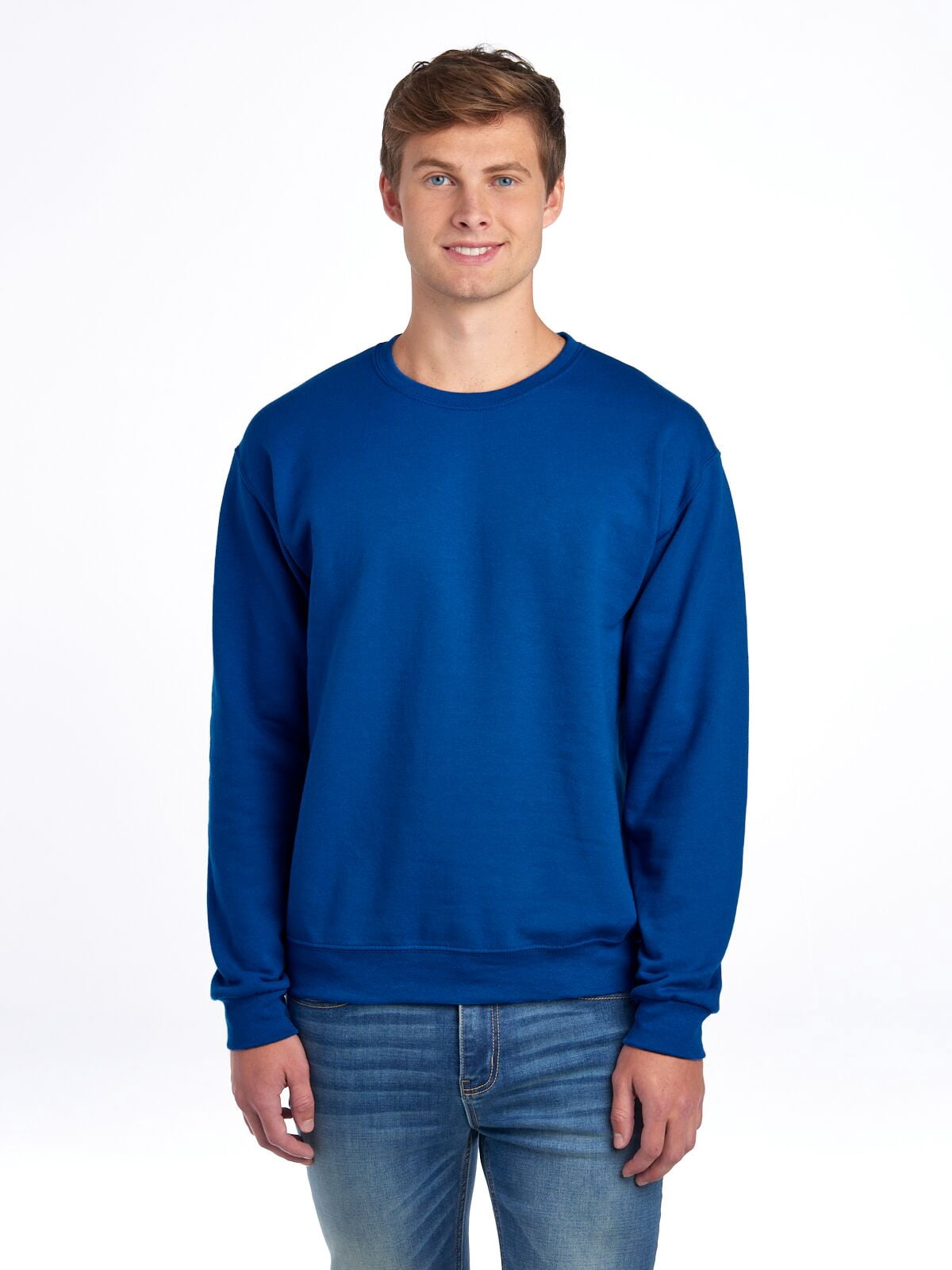 Jerzees Men's NuBlend Fleece Crew Neck Sweatshirts, Sizes S-3XL ...