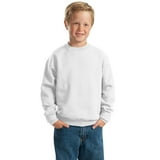 Jerzees Youth 8 oz. NuBlend® Fleece Crew - Walmart.com