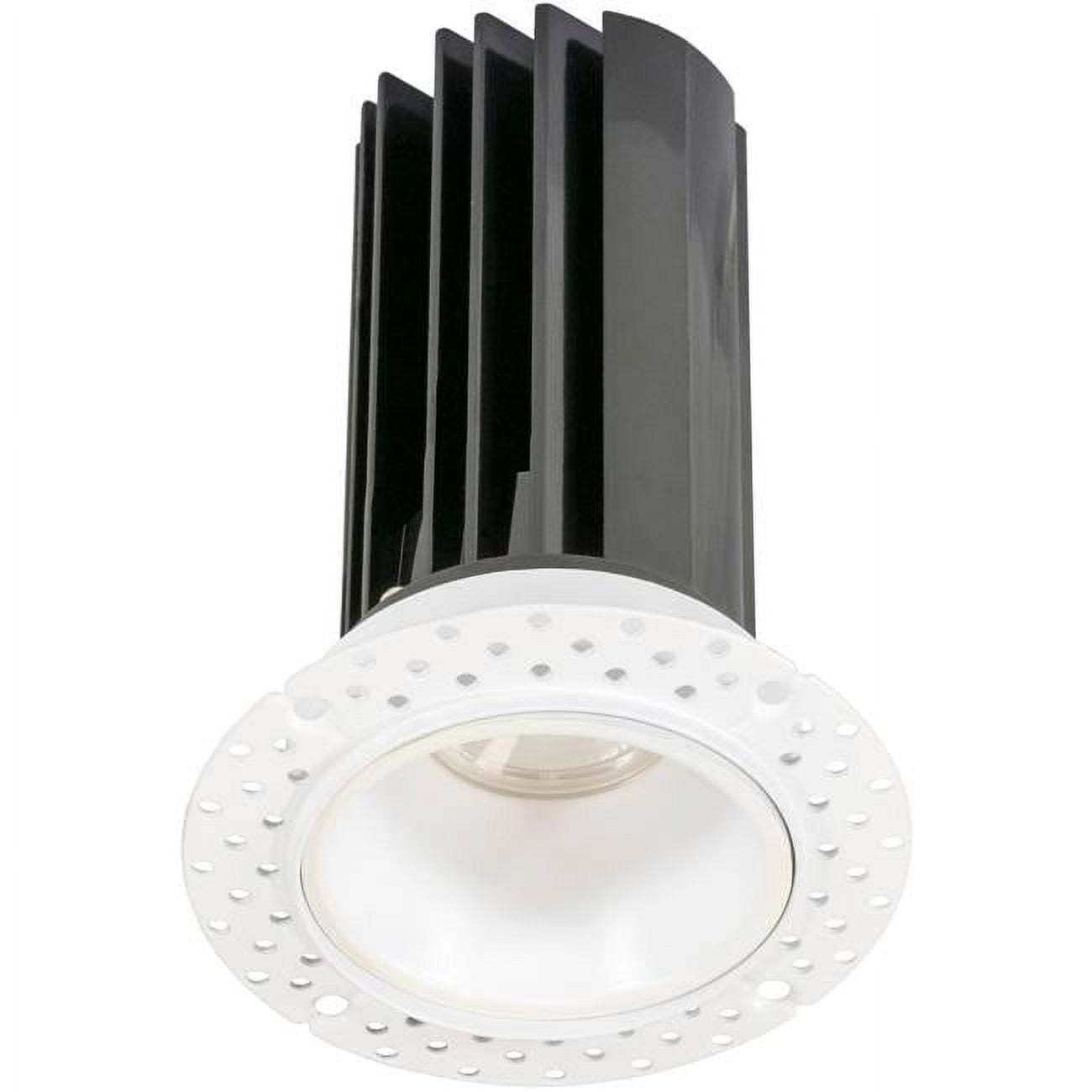 Jesco 2 in. 15W 5CCT 90CRI LED Miniature Trimless Recessed Downlight ...