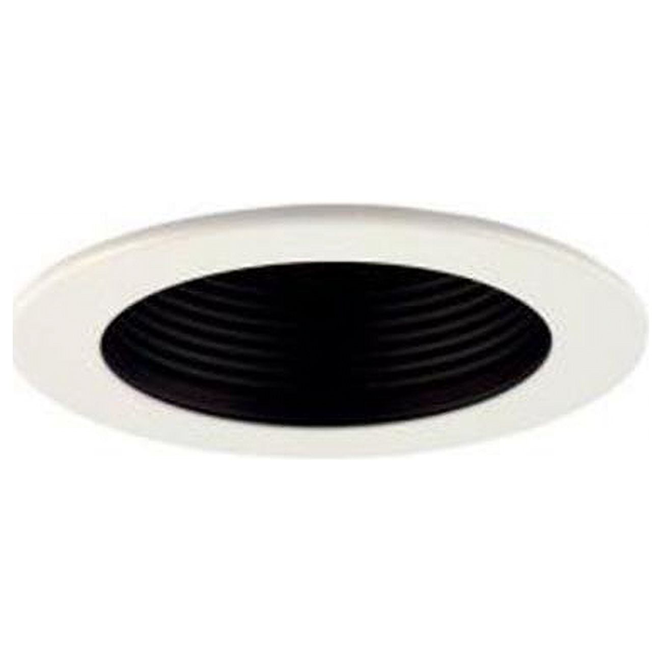 Jesco Lighting 3 in. Aperture Low Voltage Adjustable Step Baffle Trim ...
