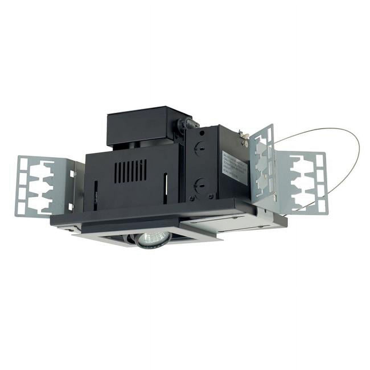 Jesco Lighting MG1650-1ESB Double Gimbal 1 Light Linear, Black Interior ...