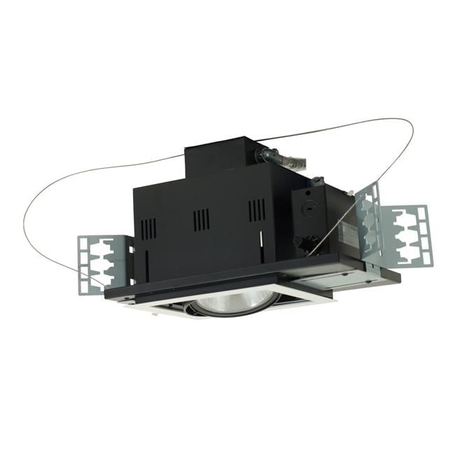 Jesco Lighting One-Light Double Gimbal Recessed Line Voltage Fixture ...