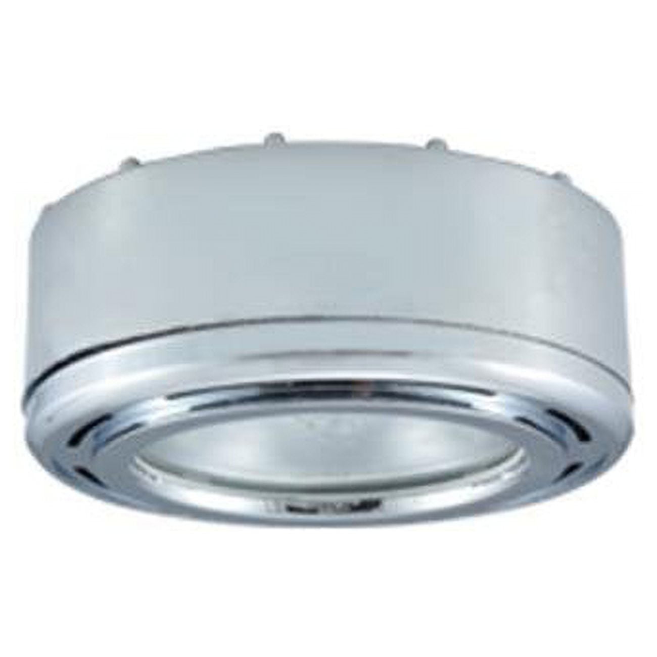 Jesco Lighting PK200-WH Halogen Plastic Puck Light Round With Clear ...