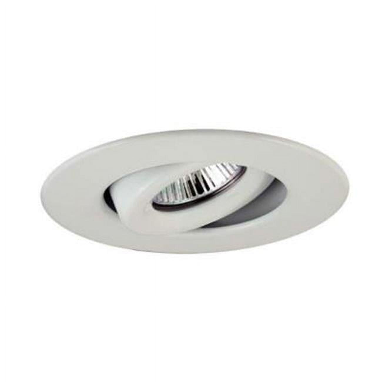 Jesco Lighting TM208WH Adjustable Gimbal Ring Trim- White - Walmart.com
