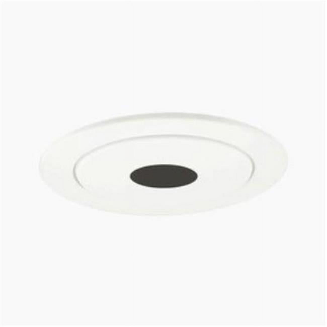 Jesco Lighting TM214WH 2-Piece Pinhole Trim with White Baffle, White ...