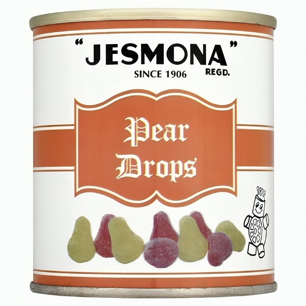 Jesmona Pear Drops Sweets Tin 250g (Pack of 6) - Walmart.com