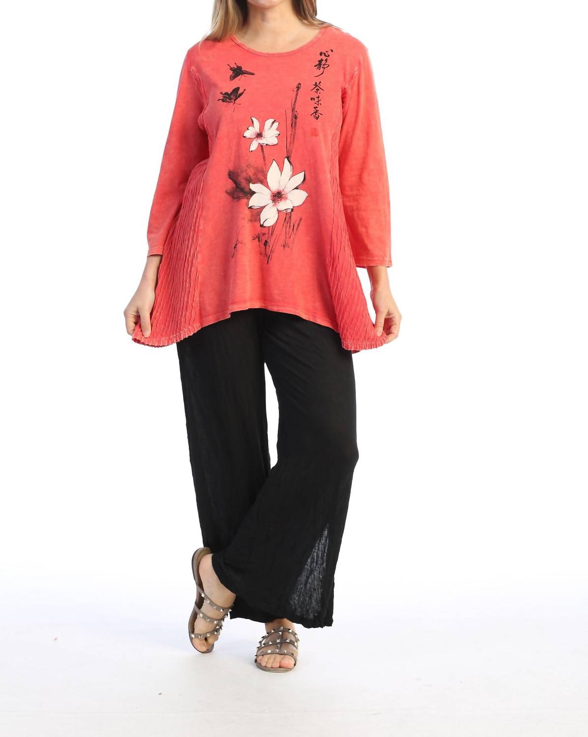 Jess & Jane Blissful Wave Knit Top - Walmart.com