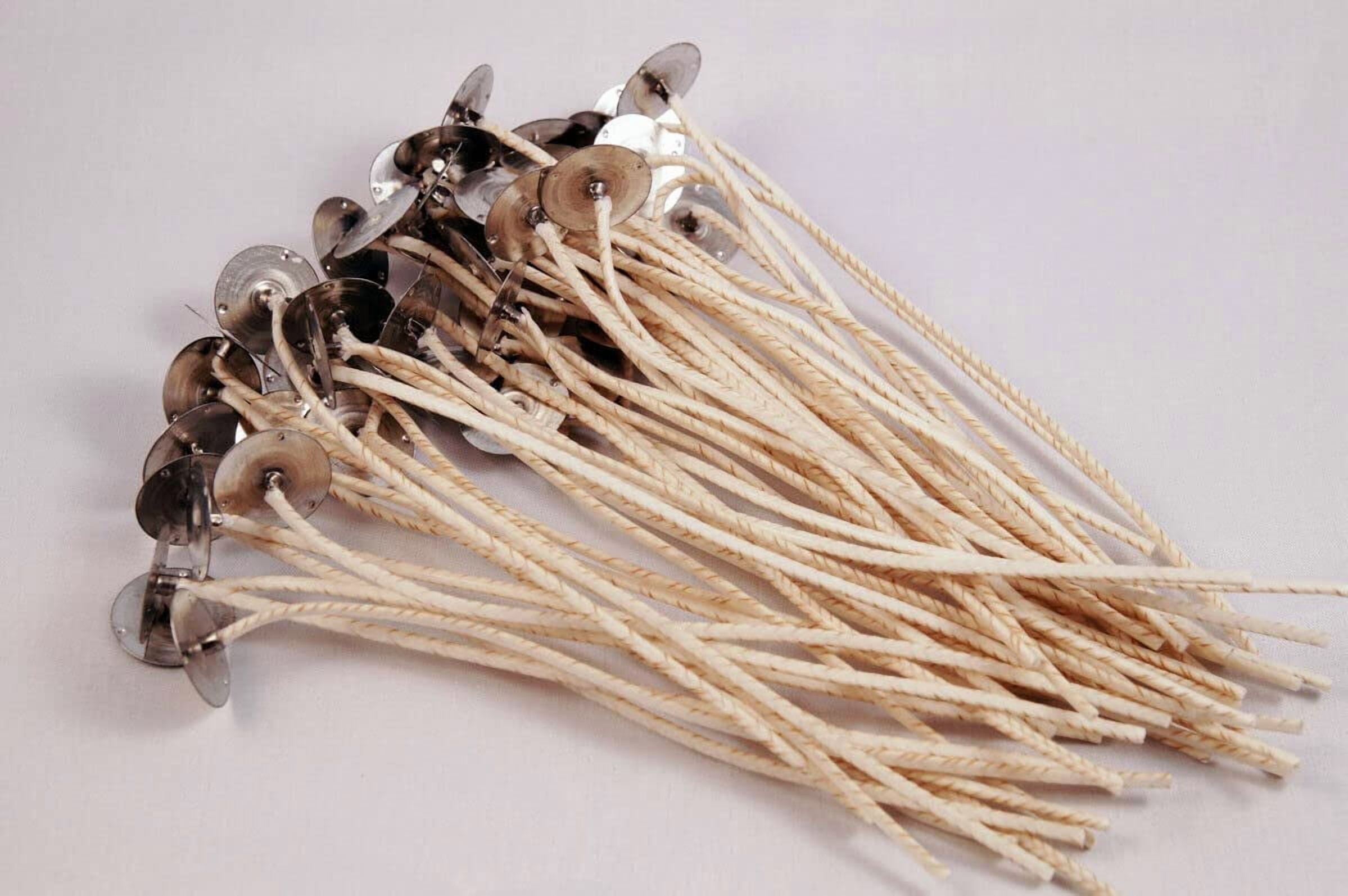 Jess Mae HTP Candle Wicks - 50 ct - 6 Inches - Custom Assemblies (Pre ...