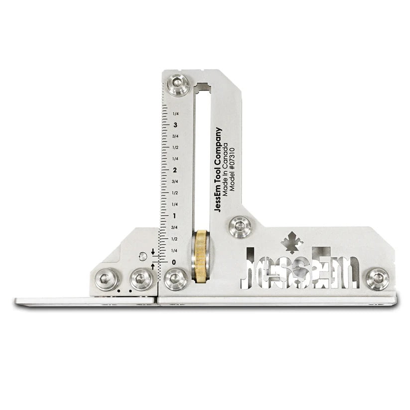 JessEm 07310 Large Stainless Steel Tool Setting Gauge, Imperial ...