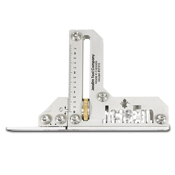 JessEm 07310 Large Stainless Steel Tool Setting Gauge, Imperial ...