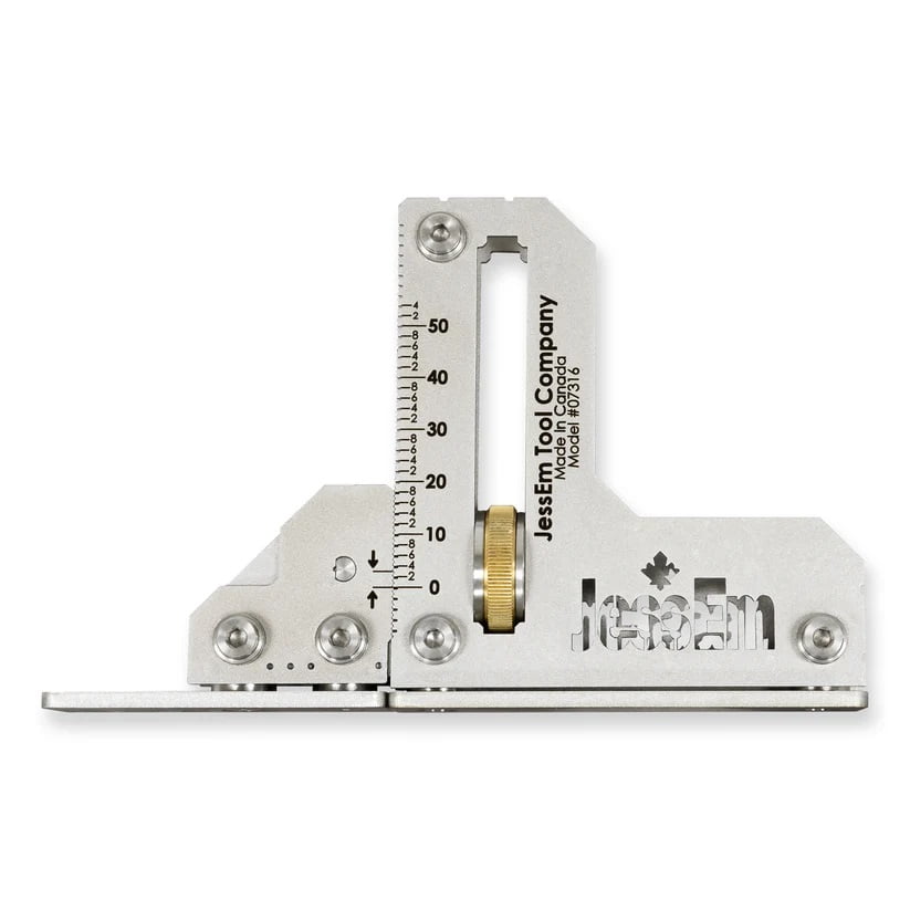 JessEm 07316 Small Stainless Steel Tool Setting Gauge, Metric - Walmart.com