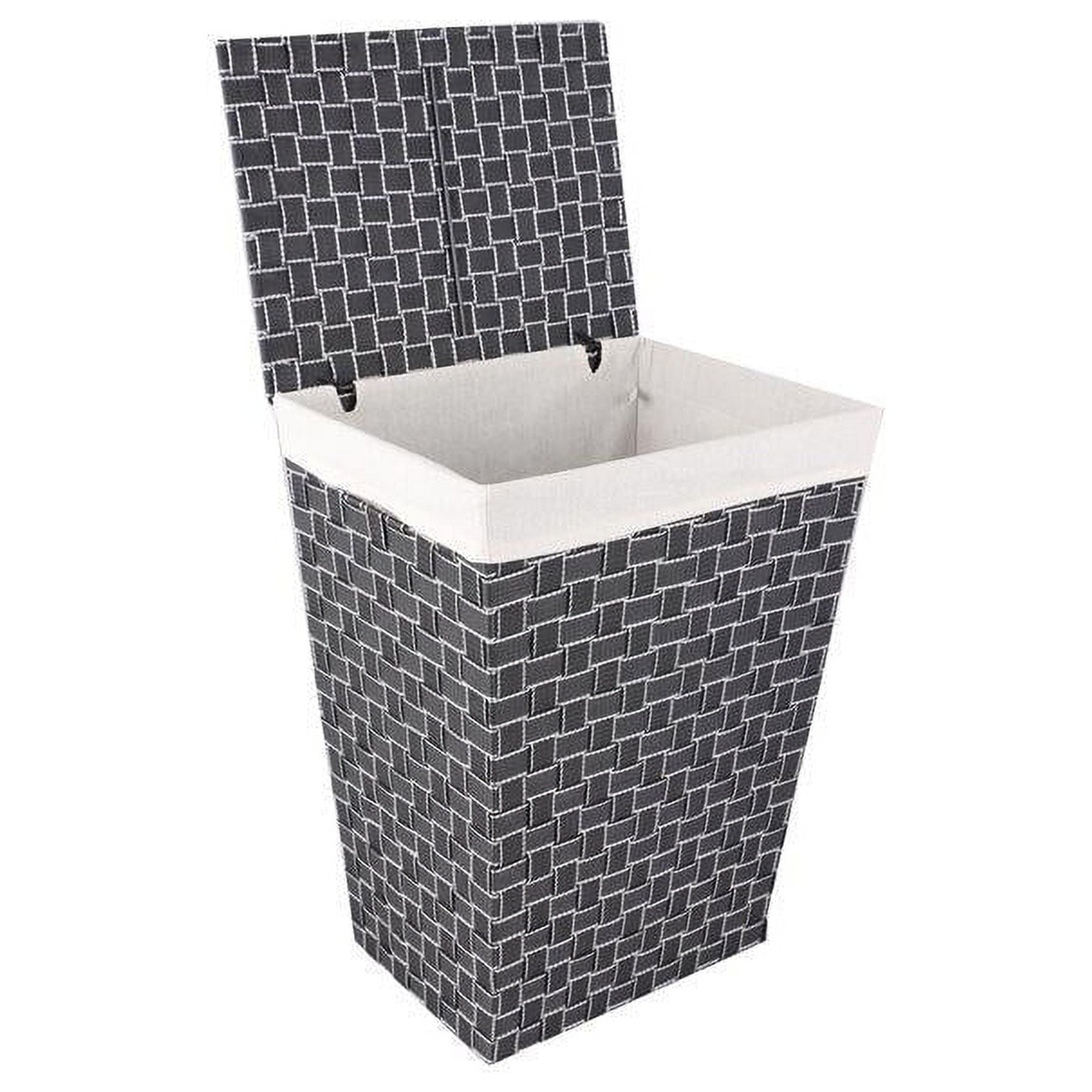 Jessar Home Hampers - Fabric Laundry Basket with Lid for Clothes ...