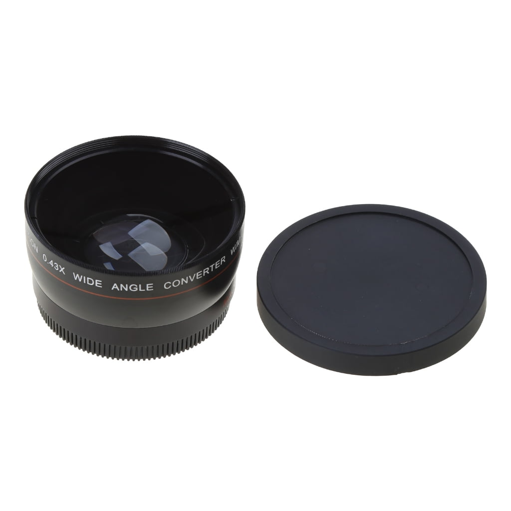 Jesscasday 0.45X Wide Angle Lens with Macro Portion 55mm for A77 A280 ...